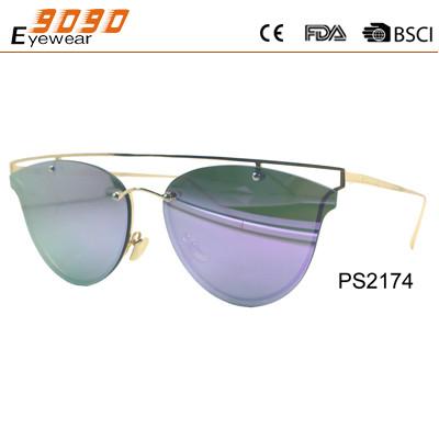 China gafas de sol de moda del temperamento retro de las mujeres, lente ULTRAVIOLETA de 400 protecciones en venta