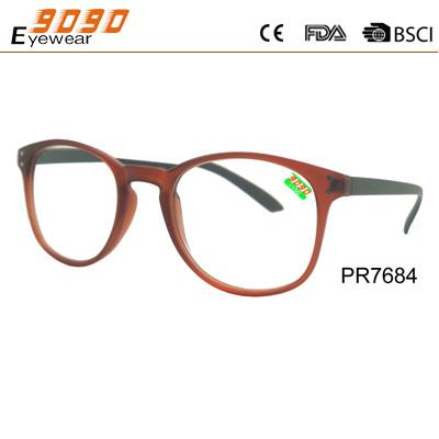 China Los vidrios de lectura de moda de la señora, hechos del plástico, poder sonaron: 1,00 a 4.00D en venta