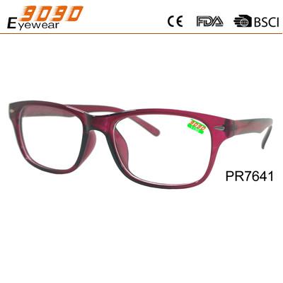 China Los vidrios de lectura de moda de la señora, hechos del plástico, poder sonaron: 1,00 a 4.00D en venta