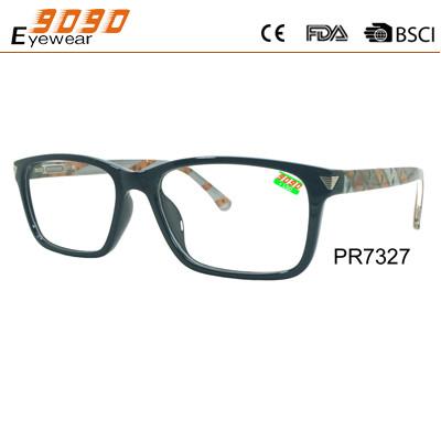 China Vidrios de lectura de la nueva llegada y de la venta caliente, bisagra y piezas de metal plateado plásticos, modelo de la primavera en el templo en venta
