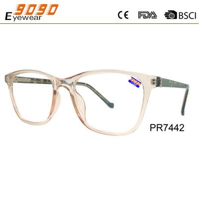 China Color transparente de la simplicidad en el marco, hecho de bastidor de la PC con la bisagra de la primavera, conveniente para los hombres y las mujeres en venta