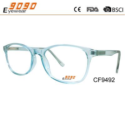 China Estilo caliente de la venta de los bastidores ópticos del color azul hechos del CP, conveniente para las mujeres en venta