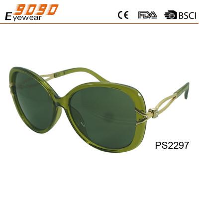 China 2018 gafas de sol grandes coloridas pequeñas de un marco del nuevo estilo, templo del metal y extremidad plástica en venta
