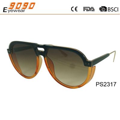 China Gafas de sol de moda plásticas del estilo los 2018 más nuevos, lente ULTRAVIOLETA de 400 protecciones en venta
