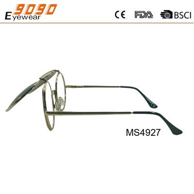China metal de 2018 modas con la lente ULTRAVIOLETA de la protección del 100%, el uso doble, gafas de sol o vidrios de lectura en venta