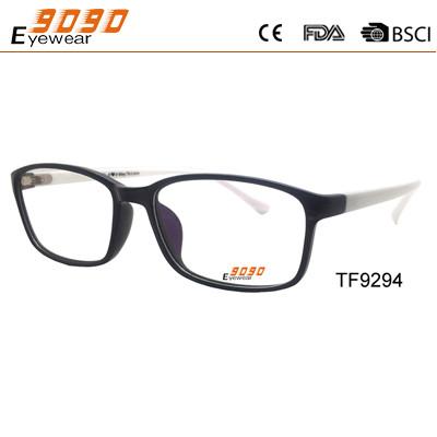 China Marcos ópticos de moda TR90 del rectángulo, convenientes para los hombres y las mujeres en venta