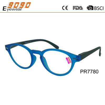 China Vidrios de lectura calientes del estilo de la venta con las piezas de metal en el marco, bisagra de la primavera, conveniente para las mujeres en venta