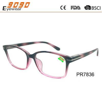 China Vidrios de lectura de la nueva llegada y de la venta caliente, bisagra de la primavera, convenientes plásticos para las mujeres y los hombres en venta