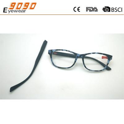 China 2019 nuevos vidrios de lectura del diseño, bisagra plástica, templos del cambio, convenientes para las mujeres y los hombres en venta