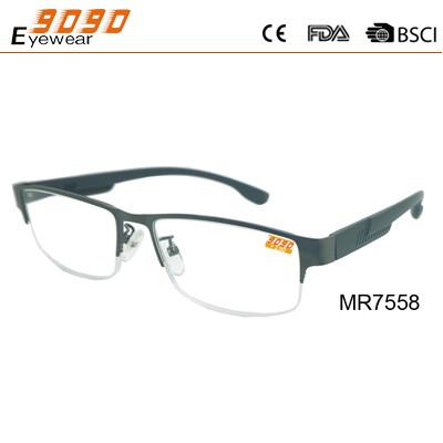 China Los vidrios de lectura clásicos del metal de la moda que seleccionaban, poder sonaron: 1.00D a 4.00D. en venta