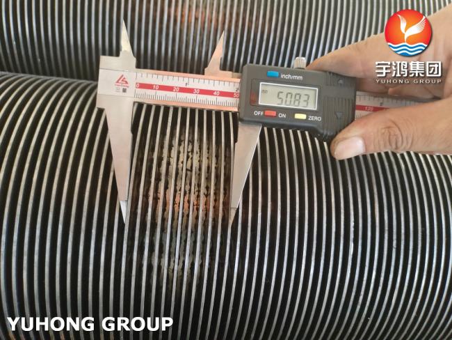High Frequency Welding ASTM A312 TP347H Fin Tube for industrial applications