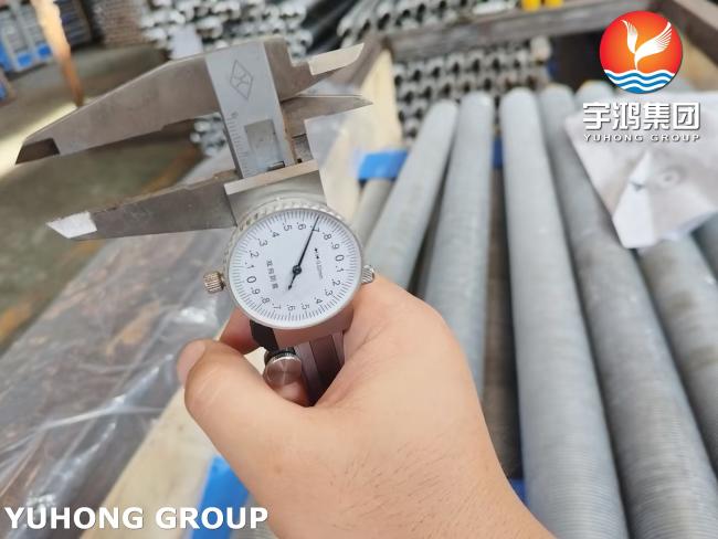ASTM A249 TP304 Wound L Type Tube for heat exchanger applications