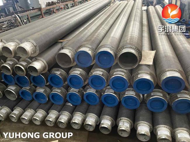 ASTM A312 TP304 Spiral HFW Finned Tube with 11-13 Cr Fins product photo