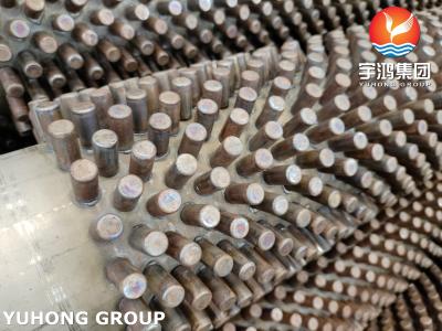 China Studded Finned Tube ASTM A312 TP304 With 11Cr Fins For Oil And Gas Industry for sale