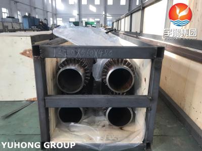 Cina ASME SA335 P9 Tubi a pinne con stucco in lega di cromo e molibdeno per forni ad alta temperatura in vendita