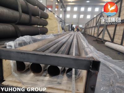 Cina ASME SA335 P9 Tubi a pinne con stucco in lega di cromo e molibdeno per forni ad alta temperatura in vendita
