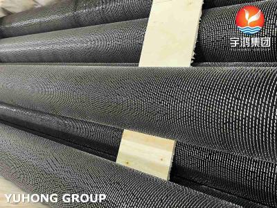 China Welding Fin Tube , Serrated Type, ASME SA106 Gr.B Seamless Pipe With CS Fin Material, Raffinate Application for sale