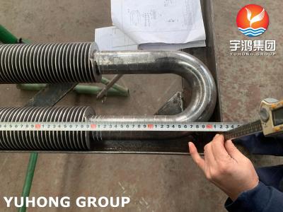 Cina U Bend HFW Fin Tubes ASTM A106 Gr B Tubes in acciaio al carbonio Aletados For Economizers in vendita