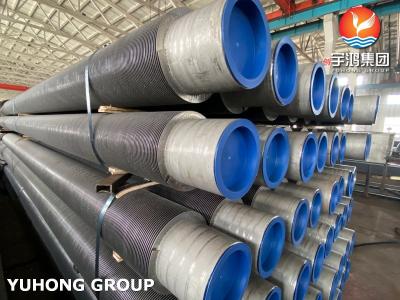 China TP347H A312 Tubos finitos de soldagem de alta frequência em pré-aquecedor e condensador de ar à venda