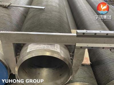 Cina A312 TP304 ASTM HFW tubo a pinne a spirale con pinne da 11-13 Cr per scambiatori di calore in vendita