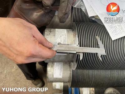 Cina A312 TP304 ASTM HFW tubo a pinne a spirale con pinne da 11-13 Cr per scambiatori di calore in vendita