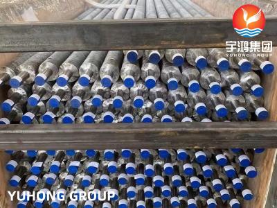 China Embedded G Fin tube, ASTM B163 Monel 400 Copper Nickel Seamless Tube with Al 1060, Oil Refining Project for sale