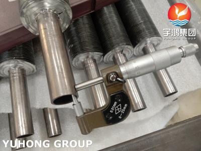 China ASME SB163 N04400 Embedded G Type Fin Tube With Aluminium Fin For Air Cooler And Radiator for sale
