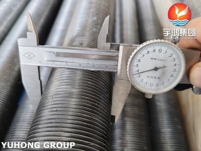 China Low Alloy Steel Embedded G Type Fin Tubes ASTM A213 T5 In Air Cooled Heat Exchanger for sale