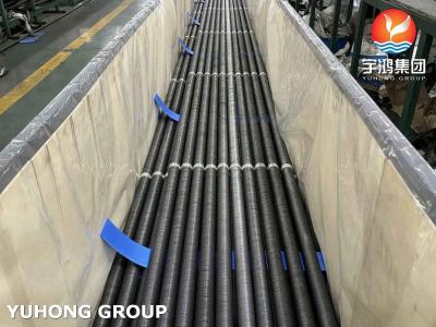 Cina Tubo di raffreddamento dell'aria ASTM A179 Tubo a pinna incorporato in acciaio al carbonio con pinna Al1060 in vendita
