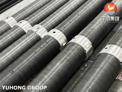 Cina Tubo di raffreddamento dell'aria ASTM A179 Tubo a pinna incorporato in acciaio al carbonio con pinna Al1060 in vendita