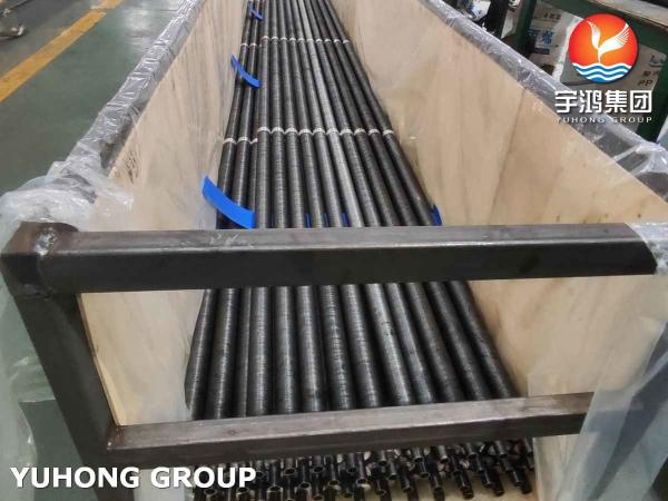 Quality A179 ASTM Carbon Steel Embedded Fin Tube With Al1060 Fin For HVAC System for sale