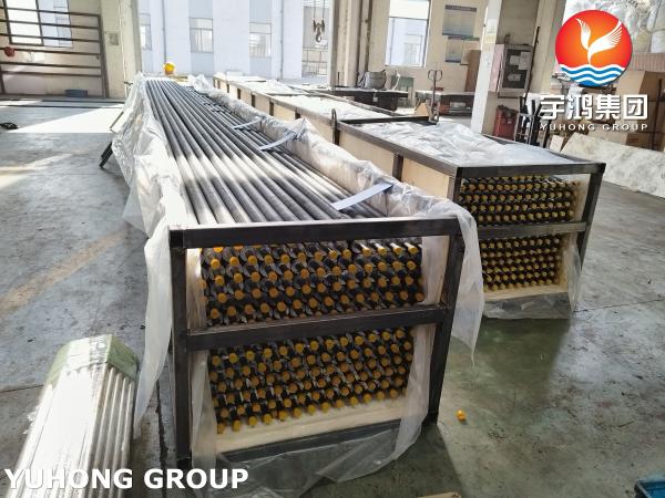 Quality A213 T5 Embedded Fin Tube With Aluminum 1100 Fins For Oil Refineries for sale