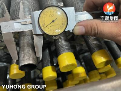 China A179 ASTM Embedded Finned Tube G Fin Tube With Aluminum Fins For Heat Exchanger for sale