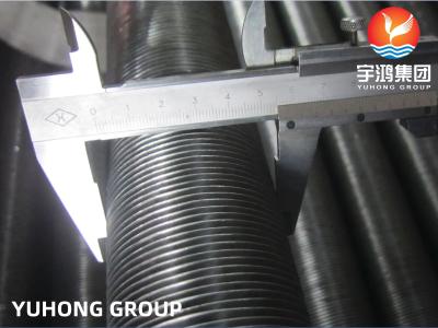 Cina ASME SA179 Tubi a pinna a spirale di tipo L con pinne Al1060 Tubos Aletados in vendita