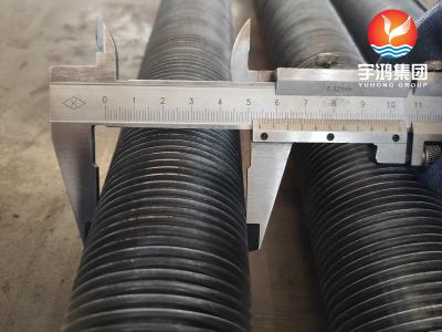 China L-Typ Wundeflossenröhre aus Kohlenstoffstahl ASTM A179 Basisröhre mit Aluminiumflossen zu verkaufen