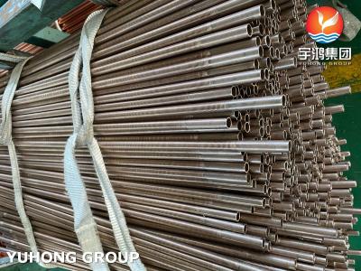 Cina Tubo a pinna bassa ASTM B111 C71500 Tubo di base in lega di rame e nichel in vendita