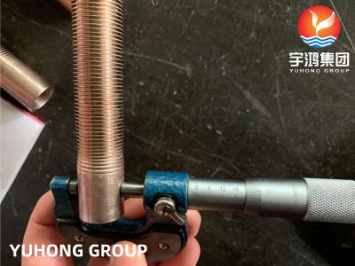 Cina SB111 C70600 Cu90Ni10 ASME Tubo a pinna bassa Risparmio energetico per scambiatori di calore in vendita