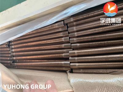 Cina Generazione di energia ASTM B111 Tubo a pinne basse C70600-O61 Rame e nichel in vendita