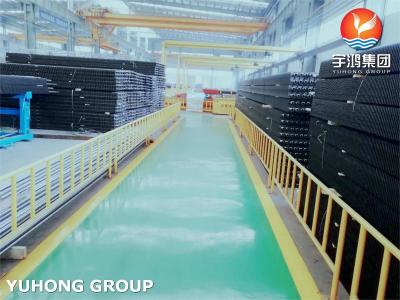 Cina ASME SA106 H Tipo di tubo a pinne quadrate in acciaio senza cuciture per economizer in vendita