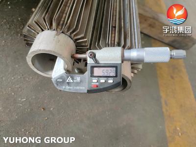 Cina A213 TP316L Produttori di tubi con pinne longitudinali per scambiatori di calore e caldaie in vendita