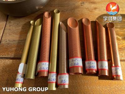 Cina UNS C71500 Lega di rame e nichel 70/30 Tubo condensatore per trasferimento di calore potenziato in vendita