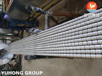 Cina Tubo a pinna ondulato in acciaio inossidabile S30403 TP304L per scambiatori di calore in vendita
