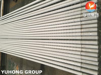 Cina Tubo a pinna ondulato in acciaio inossidabile S30403 TP304L per scambiatori di calore in vendita