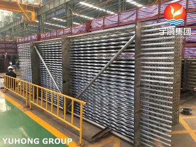 Cina Tubo a pinna di trasferimento di calore migliorato ASTM A312 310S Tubo ondulato in vendita