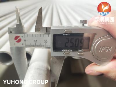 Cina Tubo per scambiatori di calore EN10216-5 1.4541 Tubo in acciaio inossidabile per lavorazione chimica in vendita
