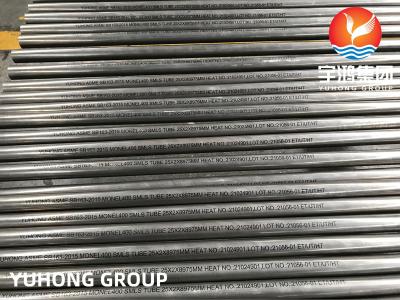 Cina ASME SB163 Monel 400 Tubo per scambiatori di calore in acciaio nickel / lega di nickel in vendita