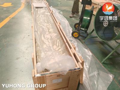Cina ASTM B111 C44300 O61 Tubo per scambiatori di calore in acciaio di lega di rame per condensatori in vendita
