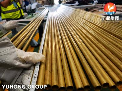 Cina Acciaio in lega di rame ASTM B111 C68700 Tubo per scambiatori di calore nei sistemi di raffreddamento in vendita