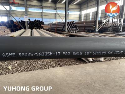 Cina ASTM A335 P22 Caldaia in acciaio legato tubo senza cuciture per l' industria petrolifera e del gas, applicazioni marine in vendita