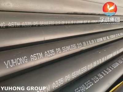 Cina ASTM A335 P5 Tubi di caldaia senza saldatura in acciaio legato per il servizio ad alta temperatura in vendita